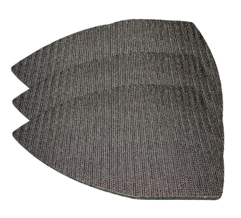 3 x Replacement Hook Pads with 3mm foam backing for detail sanders and ...