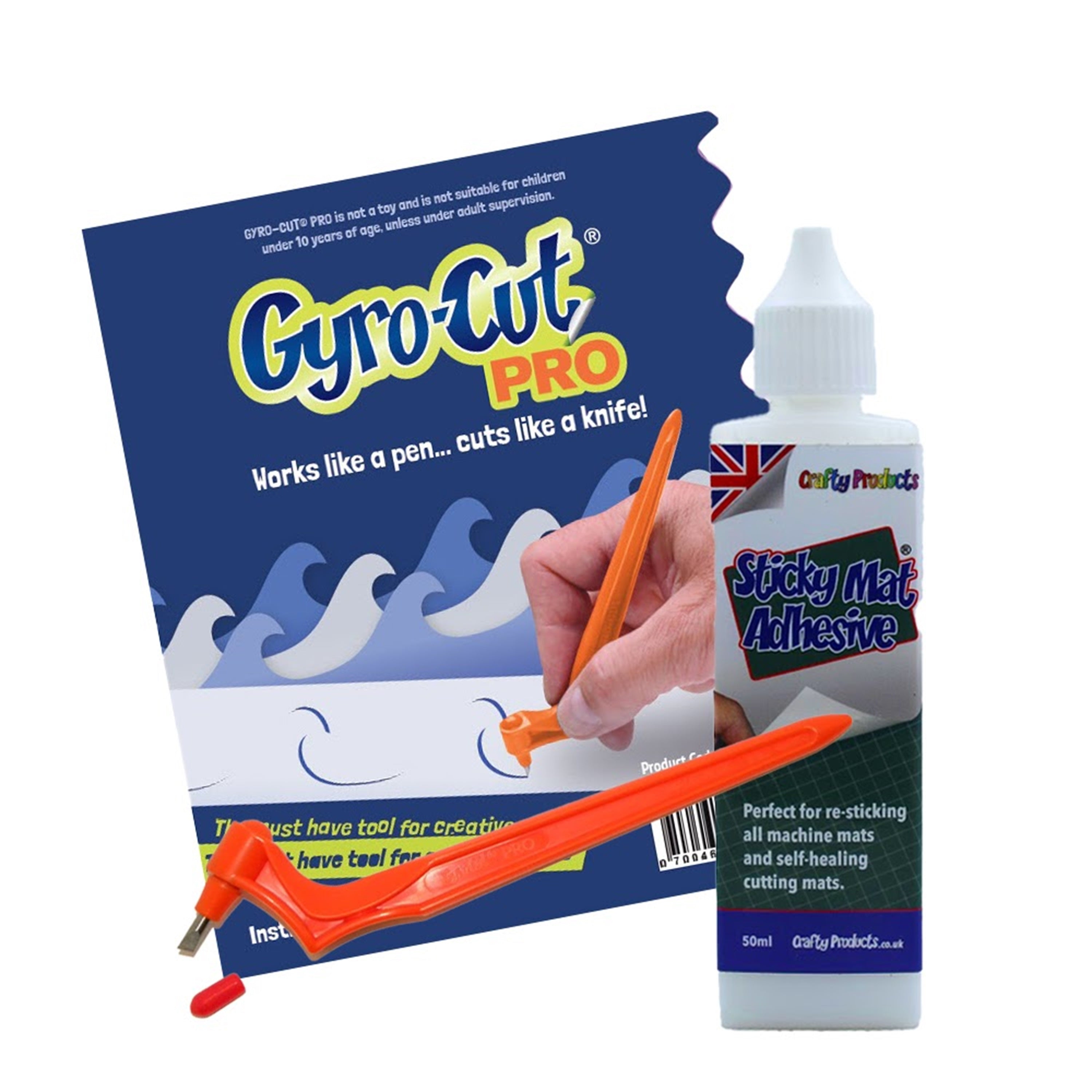 Gyro-Cut® PRO Starter Set For Paper – Crafty Products Ltd