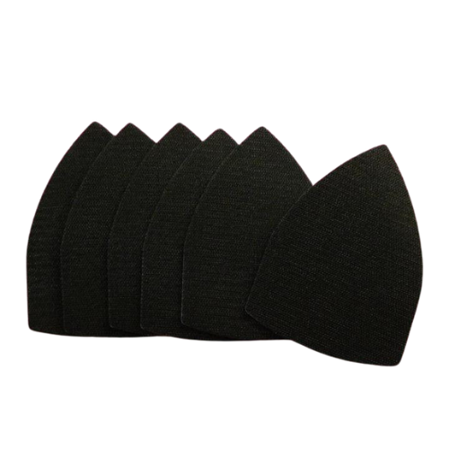 6 x Replacement Hook Pads WITHOUT foam backing for detail sanders and ...
