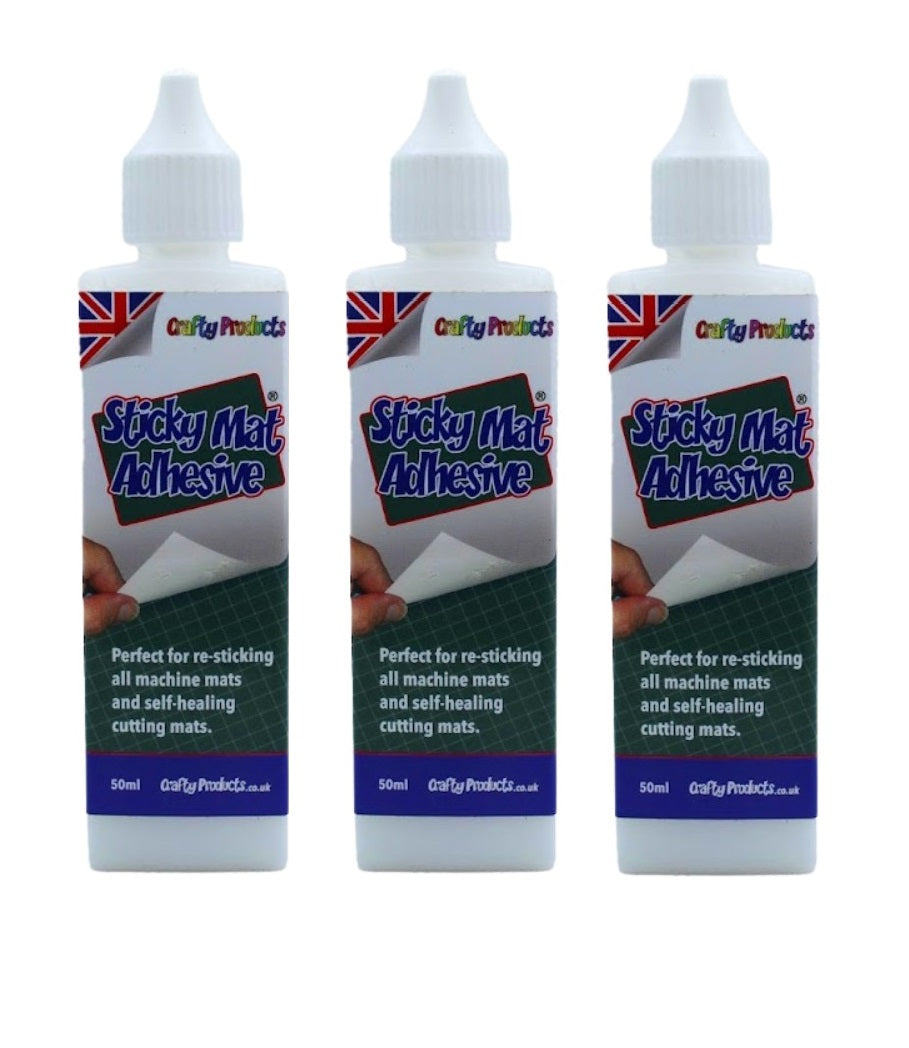 Set of 3 x Sticky Mat® Adhesive Glue – Crafty Products Ltd